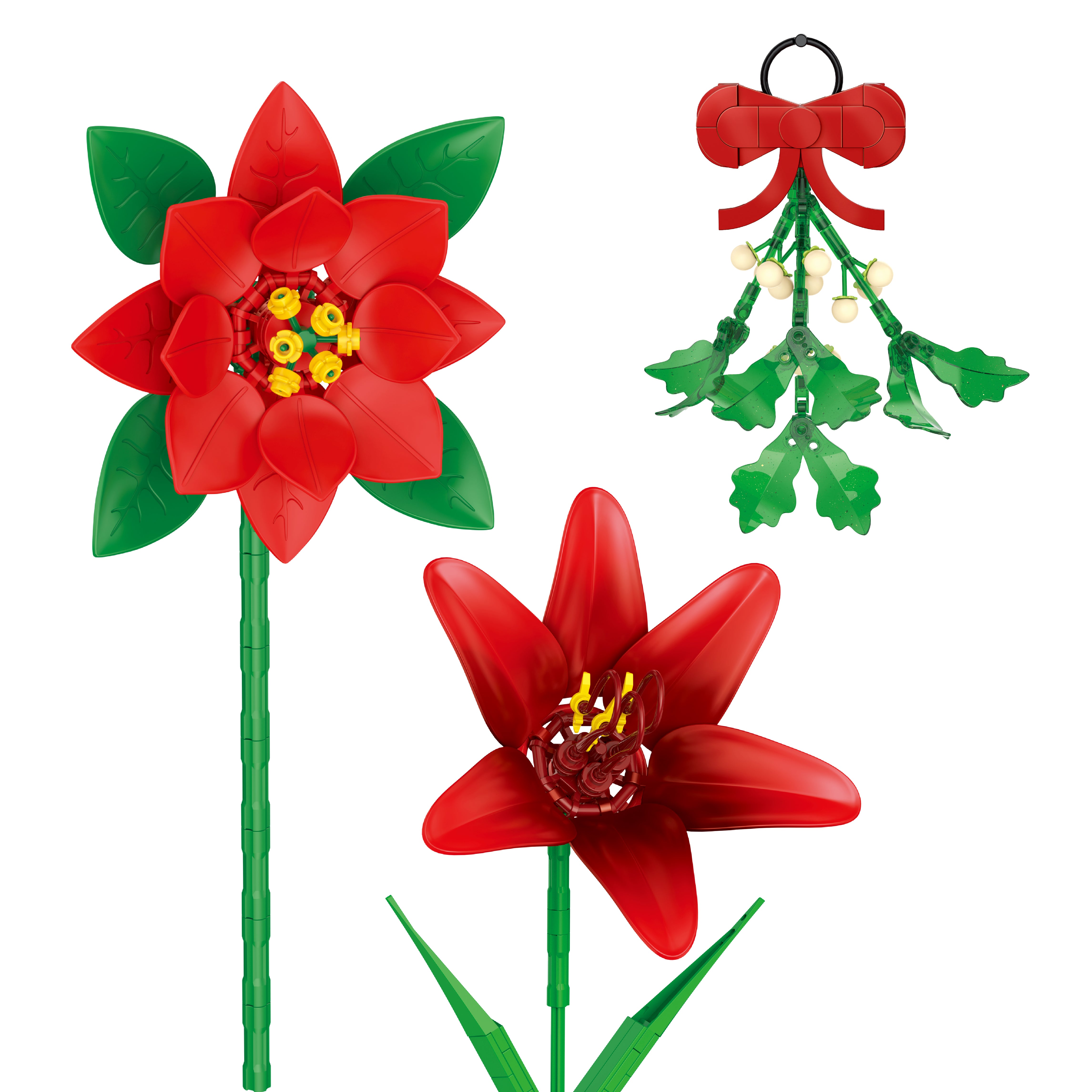 Holiday Flower Bundle – Brickcraft