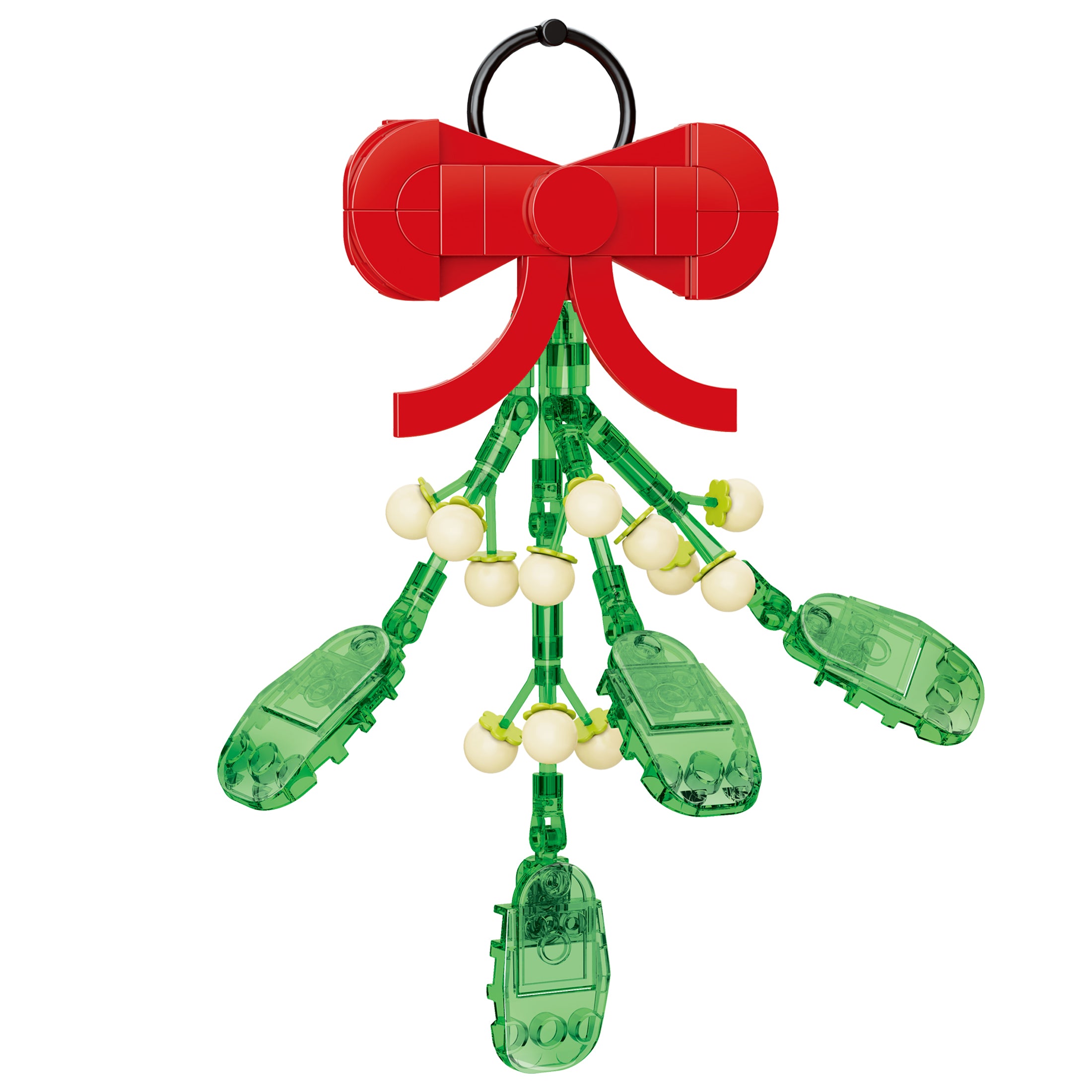 Bricktanicals Mistletoe Brick Building Set – 90 Piece Kit – Brickcraft