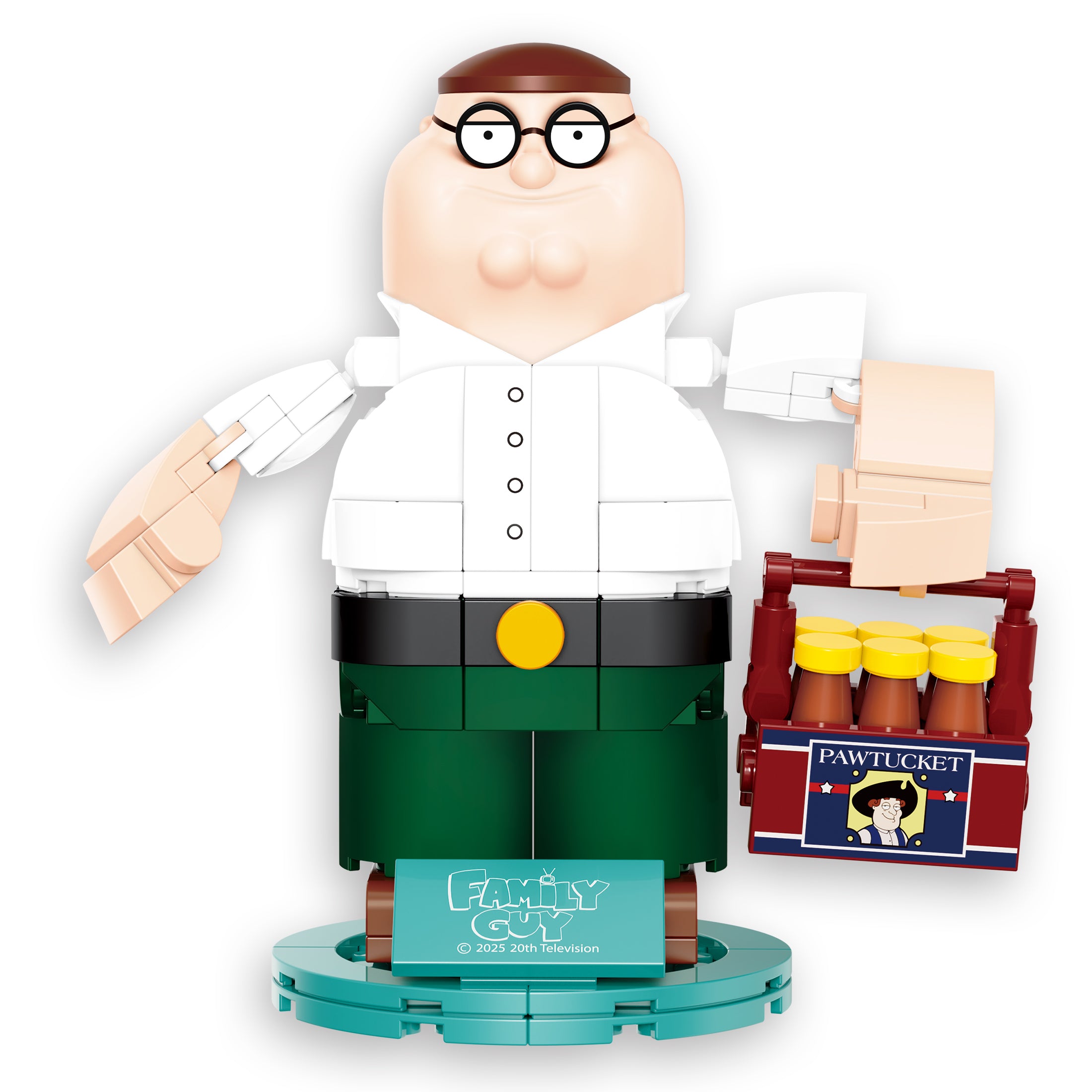 Brickcraft x Family Guy Peter Griffin Building Kit (200-pc set)