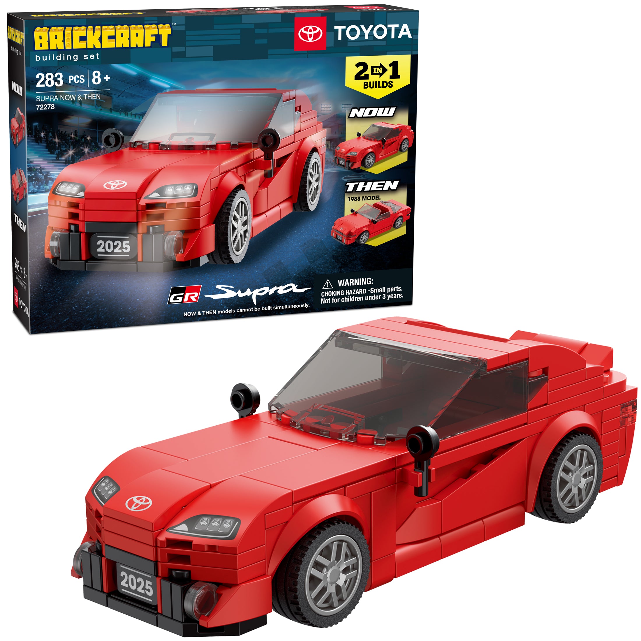 Brickcraft x Toyota – Iconic Brick Building Sets