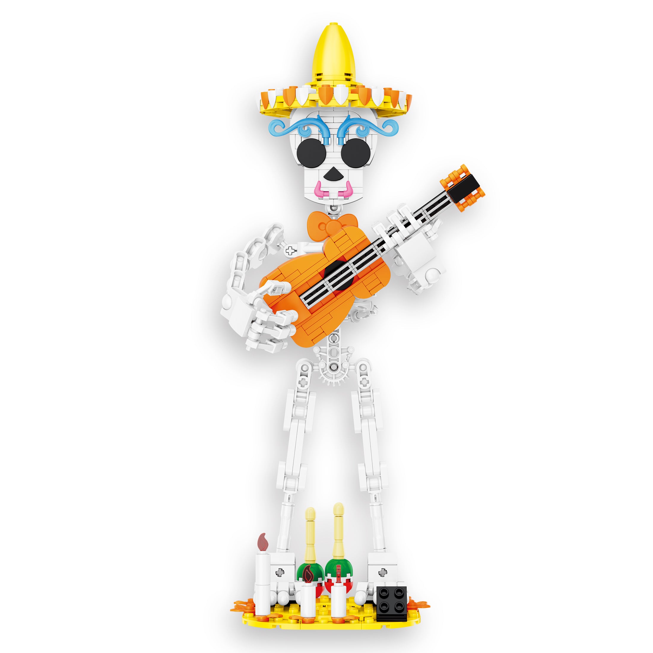 Brickcraft Day of the Dead Mariachi Brick Building Kit