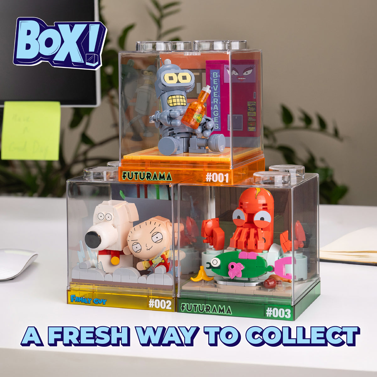 Brickcraft x Futurama Dr. Zoidberg Box! Collectors Kit – #003