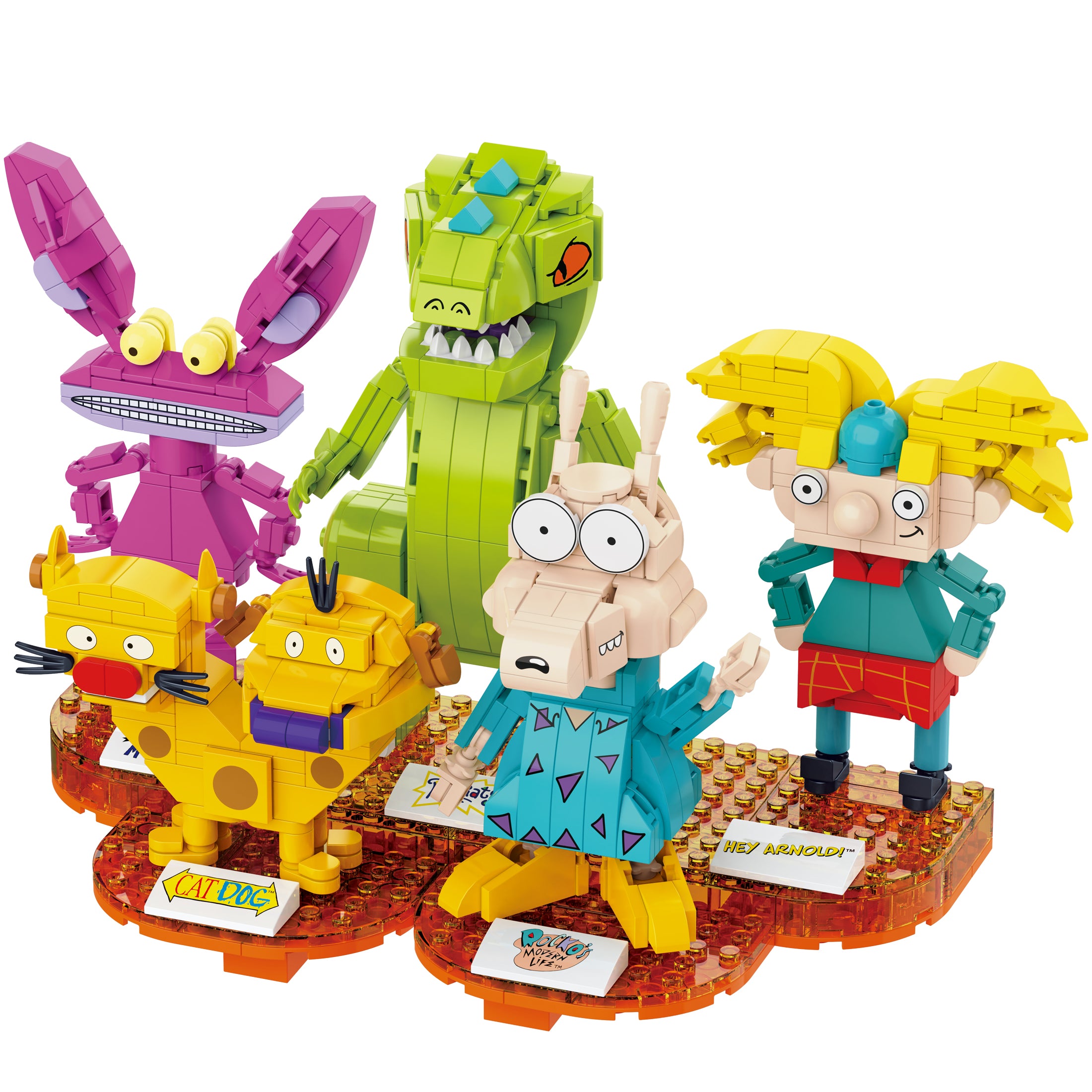 Brickcraft x Nickelodeon – 90’s Brick Building Collection